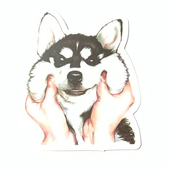 Accessories | Husky Vinyl Sticker | Poshmark